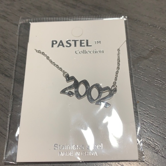 Jewelry | 202 Birth Year Necklace Silver | Poshmark